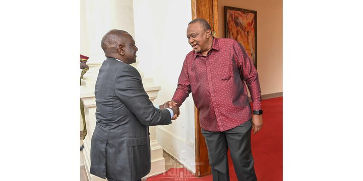 Ruto and Uhuru meet at State House for first time in months | The Citizen