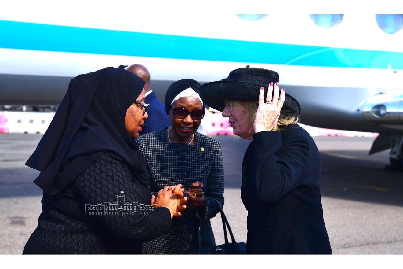 President Samia in UK for Queen Elizabeth II's funeral | The Citizen