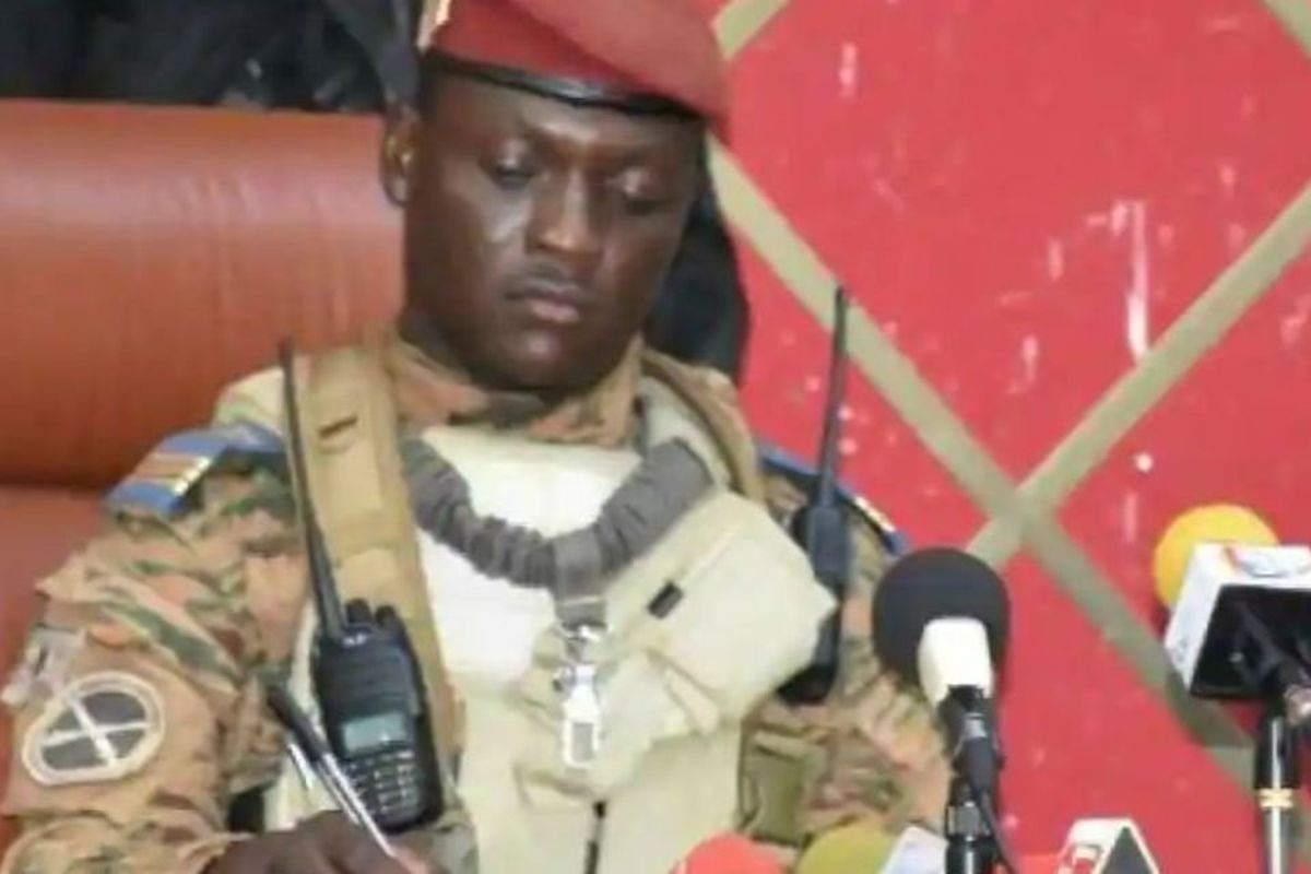 Ibrahim Traore officially appointed Burkina Faso president | The Citizen