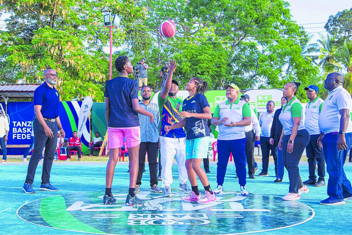 Dar es Salaam basketball teams win CRDB Taifa Cup | The Citizen
