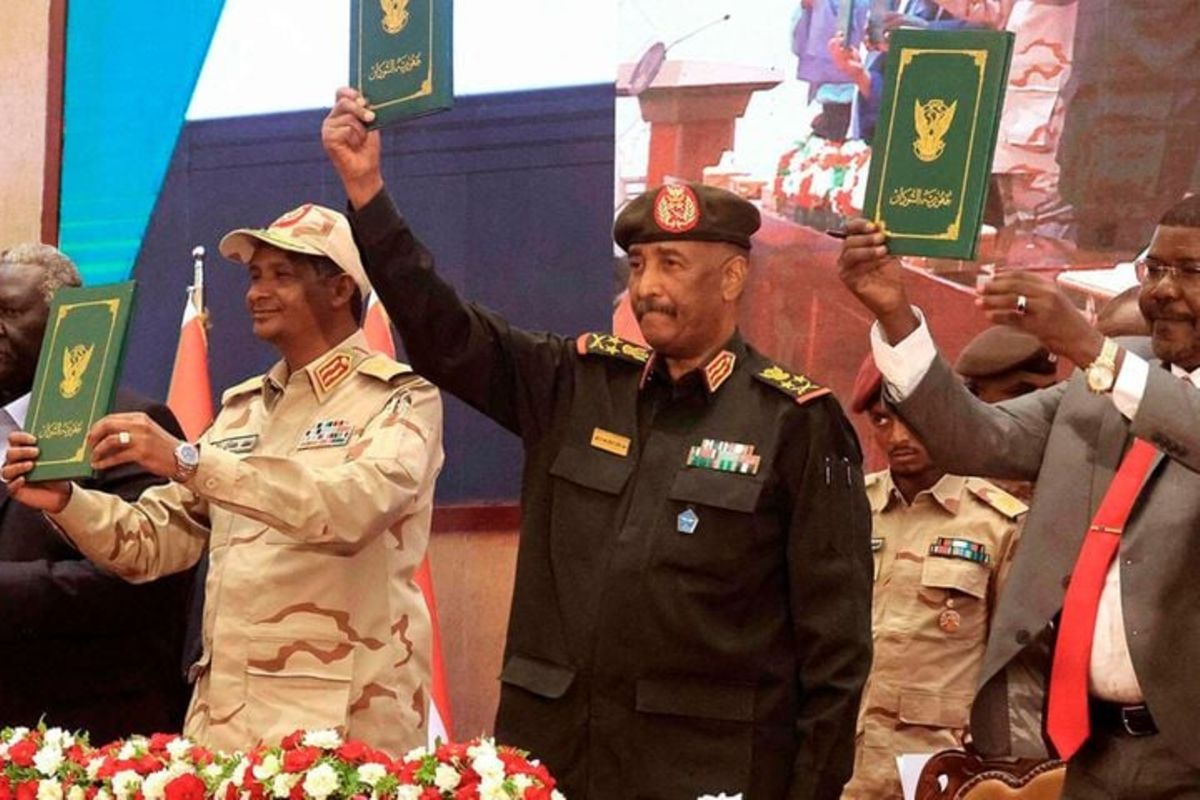 Sudan's military, civilian factions sign deal seeking to end crisis ...