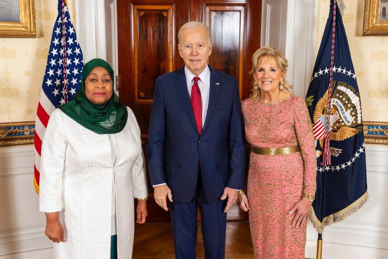 Samia meets with US President Joe Biden and First Lady | The Citizen