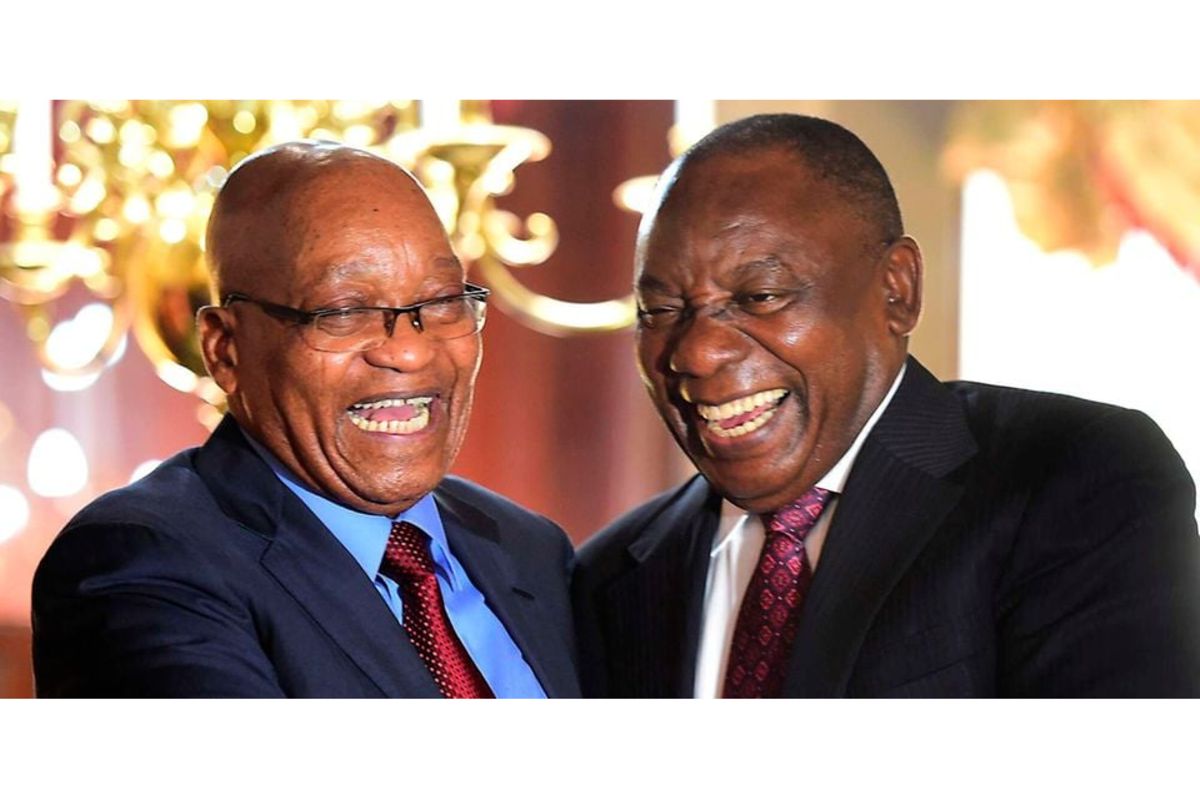 SA President Cyril Ramaphosa hits back at predecessor Jacob Zuma over ...