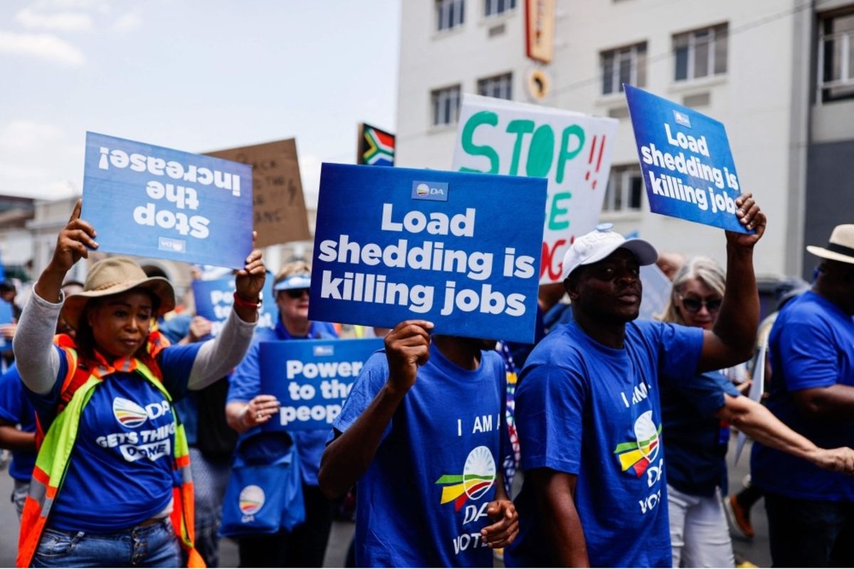 Hundreds protest S.Africa energy crisis | The Citizen