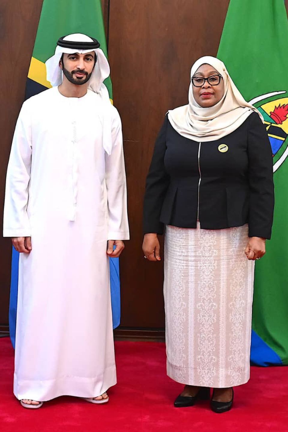 Samia meets with UAE Royal Family member | The Citizen