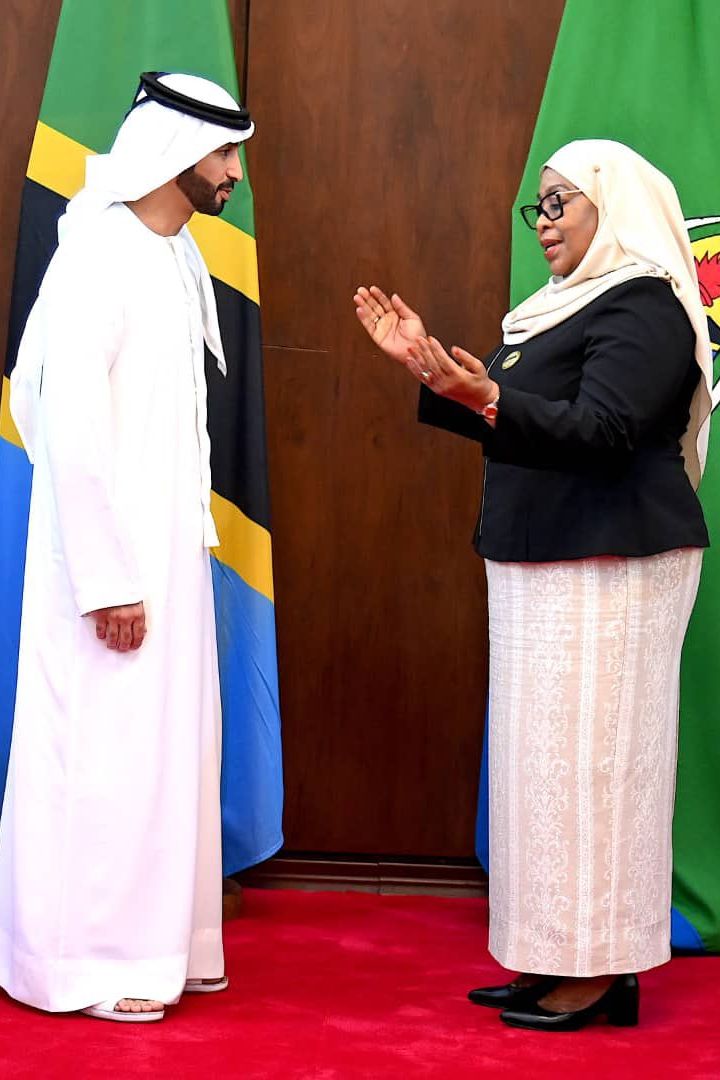 Samia meets with UAE Royal Family member | The Citizen