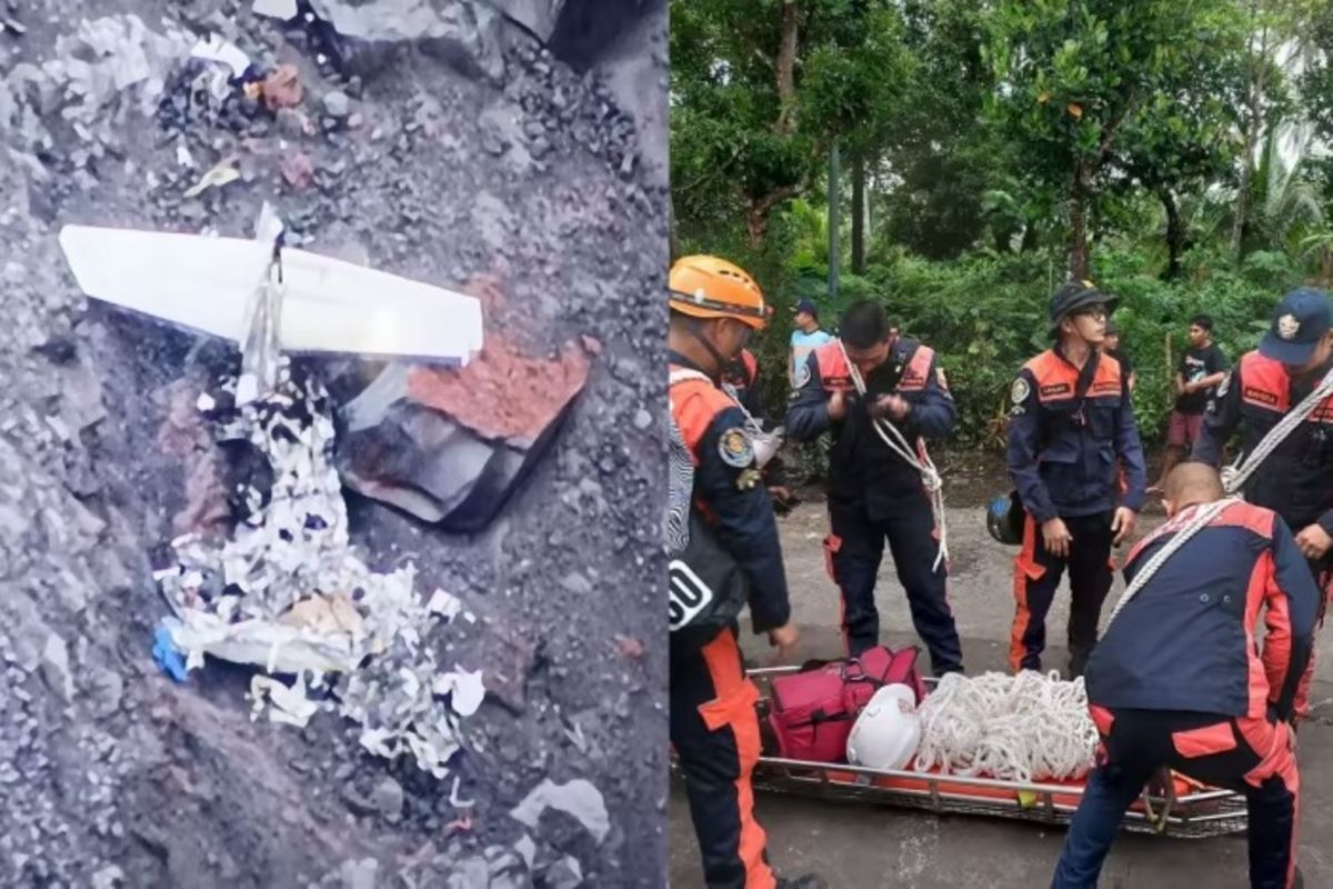 Plane crashes in Philippines, search underway for 4 on board | The Citizen