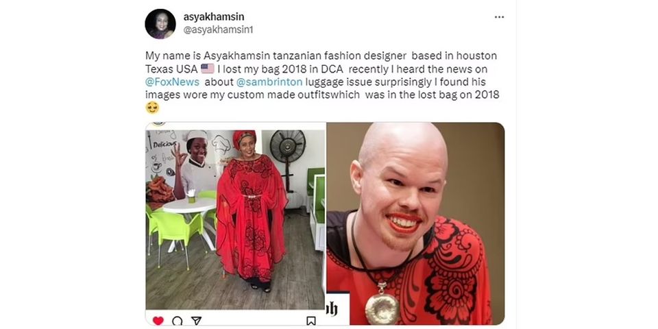 Tanzanian designer alleges American official wore her clothing that ...