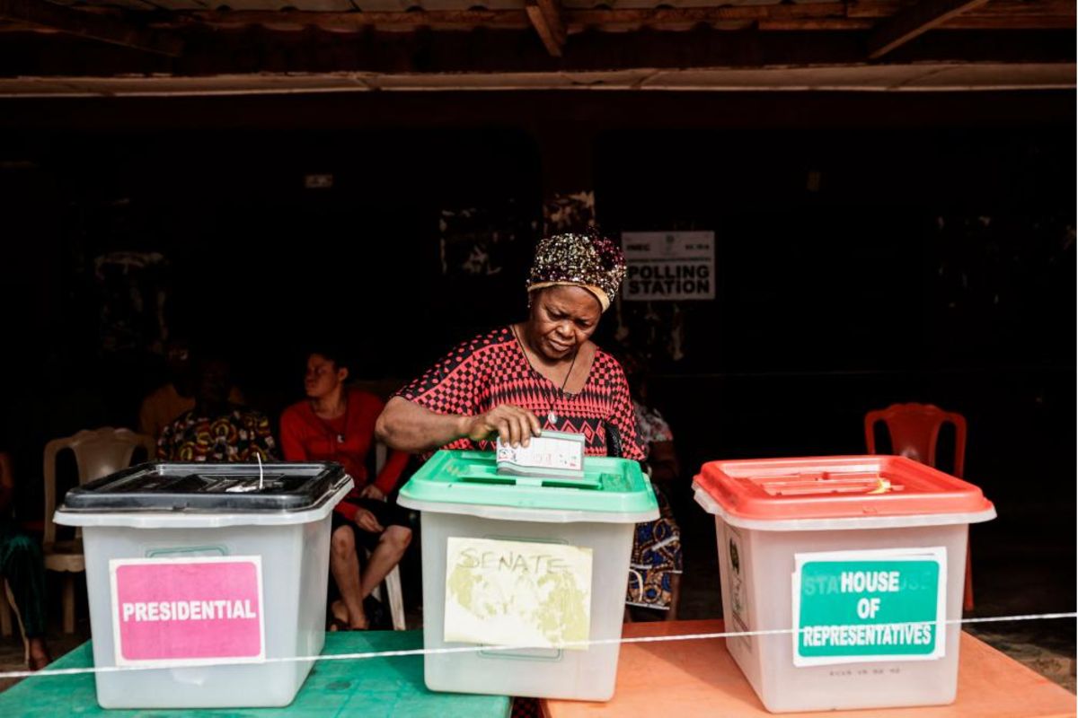 Nigerians vote for new president in tight election race | The Citizen