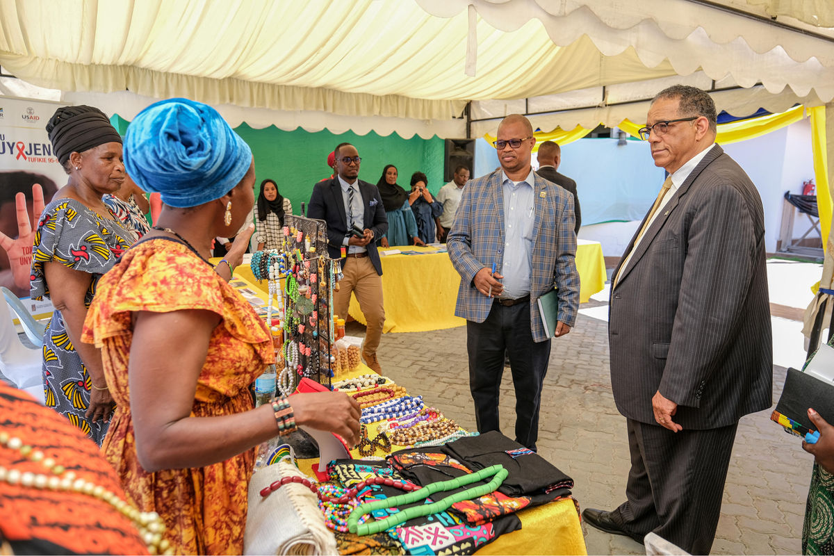 New US Ambassador to Tanzania visits National Council of People Living ...