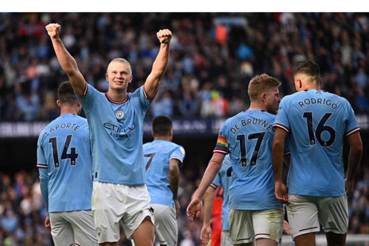 Haaland hits 45 as Man City demolish Bayern Munich in Champions League ...