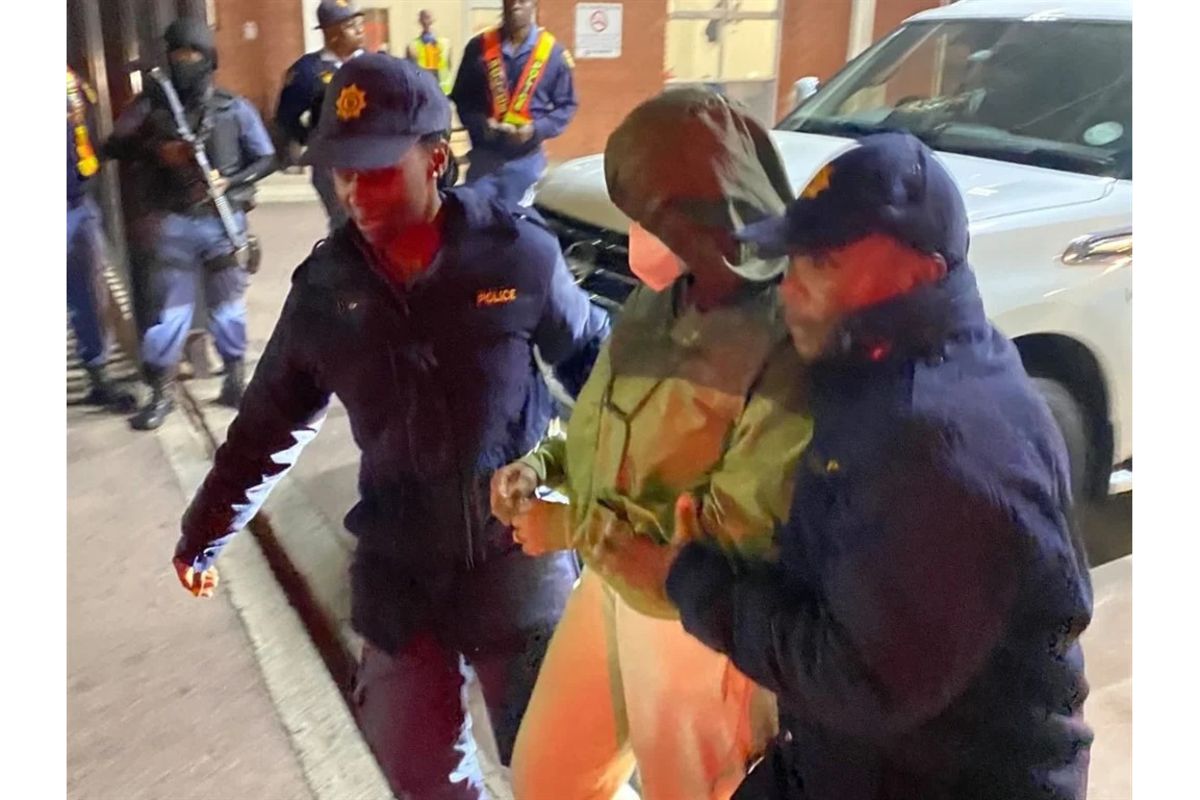 Fugitives Thabo Bester and Dr Nandipha land in South Africa after being repatriated from ...