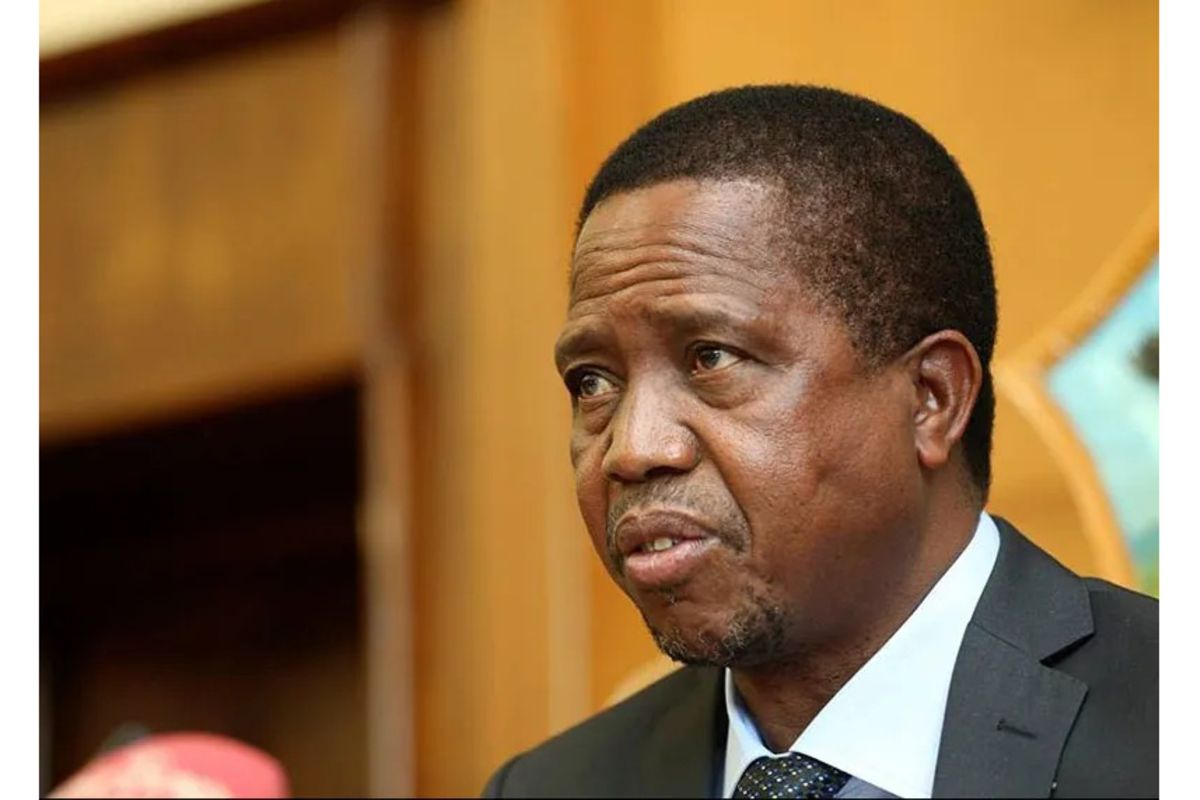 Zambia police raid ex-president Edgar Lungu's house over car theft ... Zambia police raid ex-president Edgar Lungu's house over car theft ...