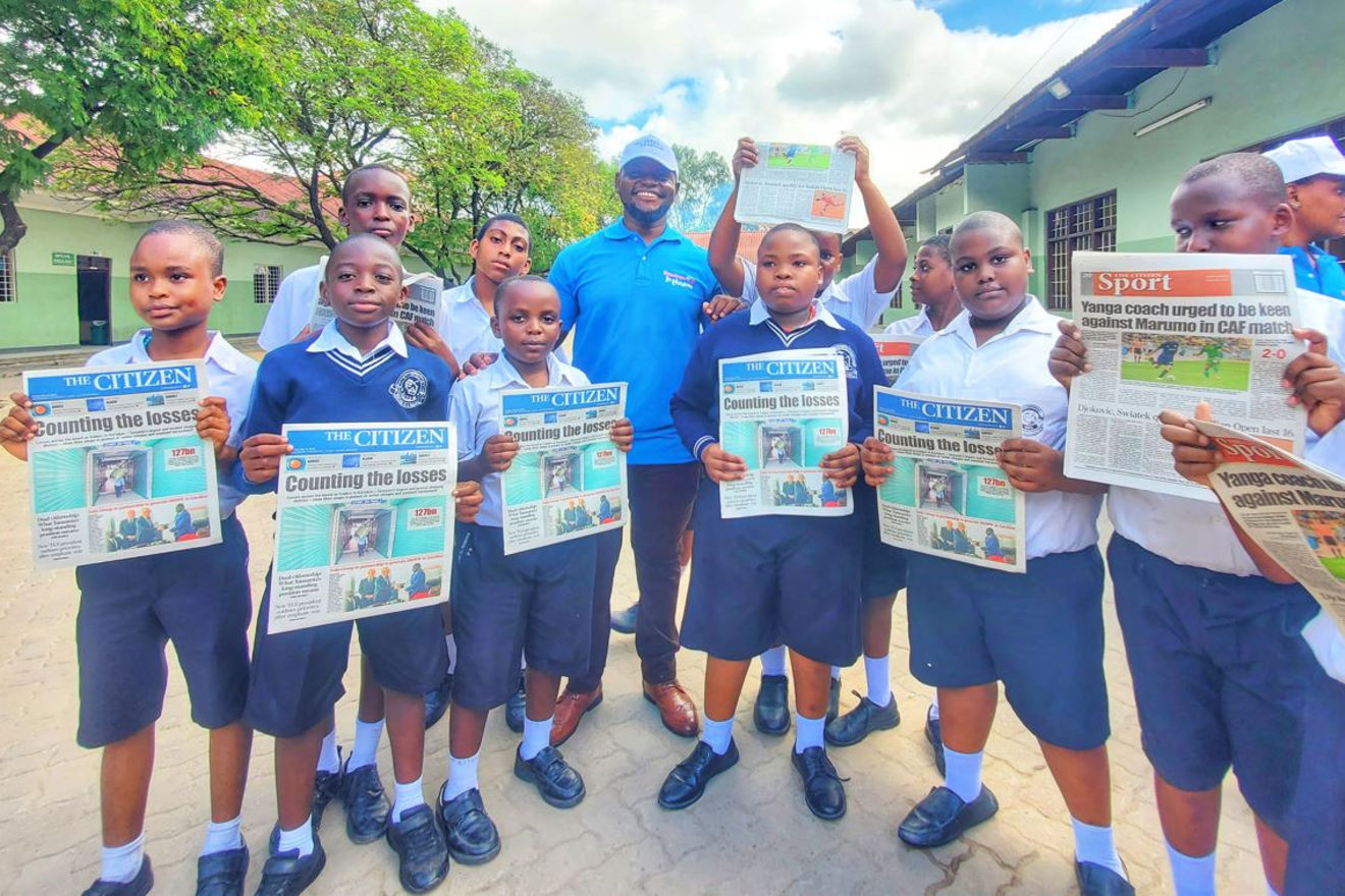 The Citizen launches Newspapers in Education program Tusiime Primary ...