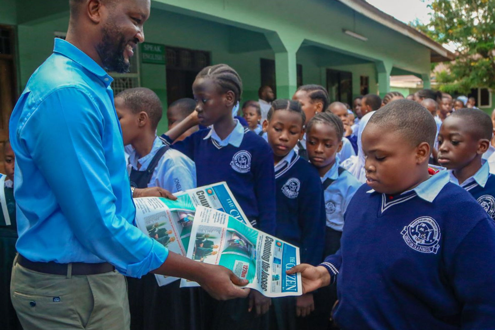 The Citizen launches Newspapers in Education program Tusiime Primary ...