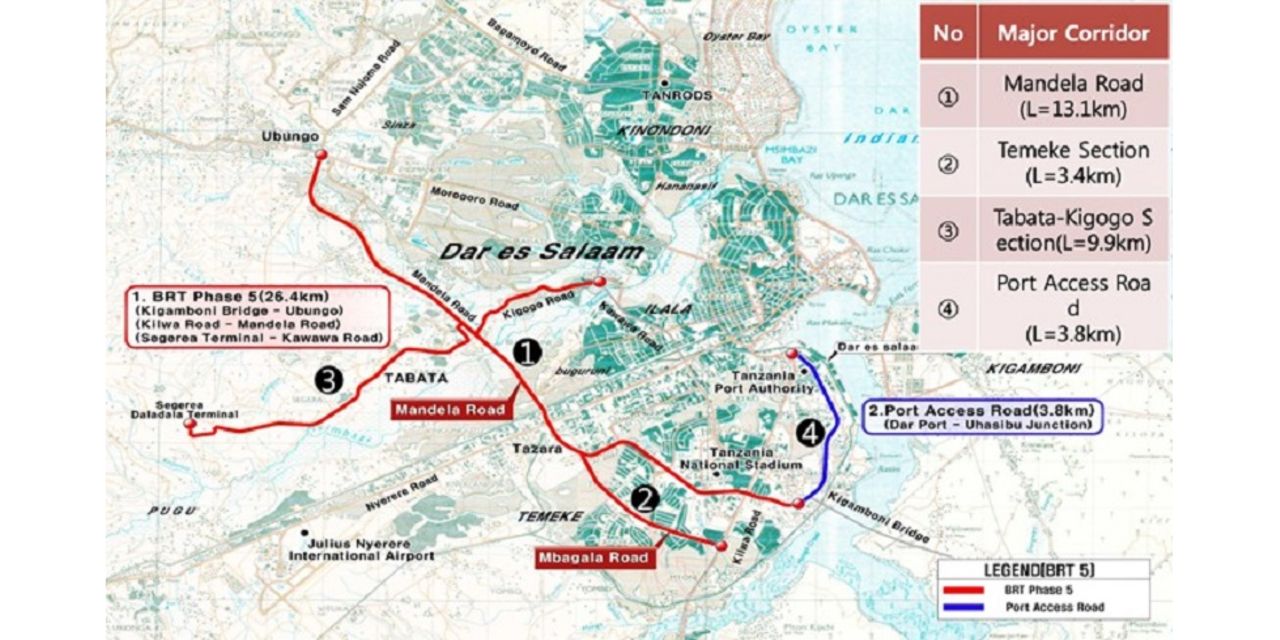 Work on Dar's BRT fifth phase to kick off in December | The Citizen
