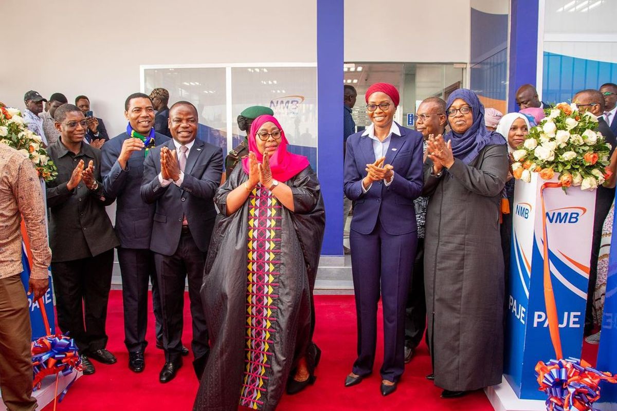 Samia inaugurates NMB branch in Unguja as bank extends wings | The Citizen