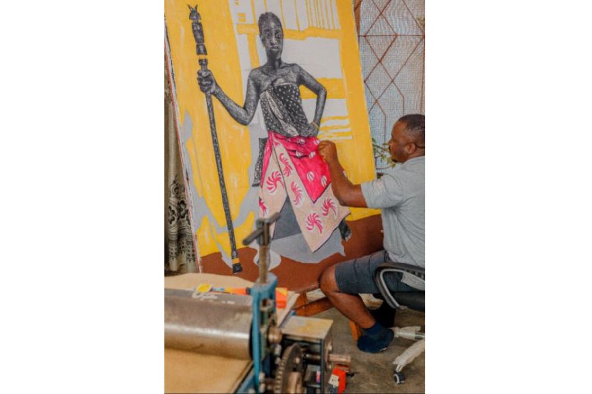Gadi capturing the essence of Tanzania's past through charcoal | The ...