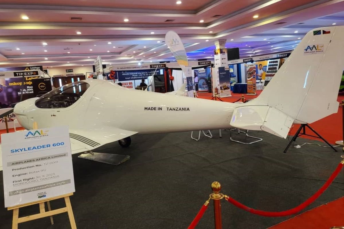 Tanzania's first locally-assembled aircraft unveiled | The Citizen