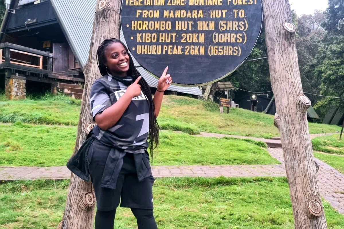 Audrey: French national climbing Mount Kilimanjaro for DRC peace | The ...