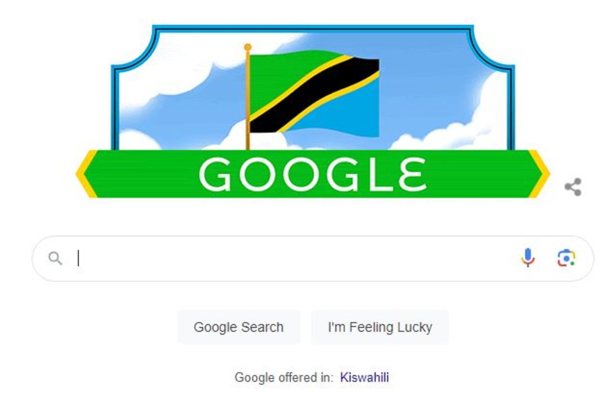 Google celebrates Tanzania Mainland Independence Day | The Citizen