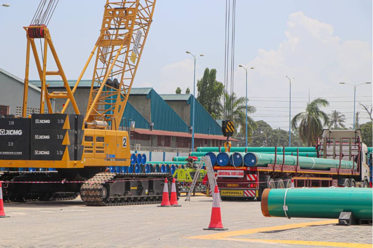 Eacop project on track as pipes arrive in Dar | The Citizen