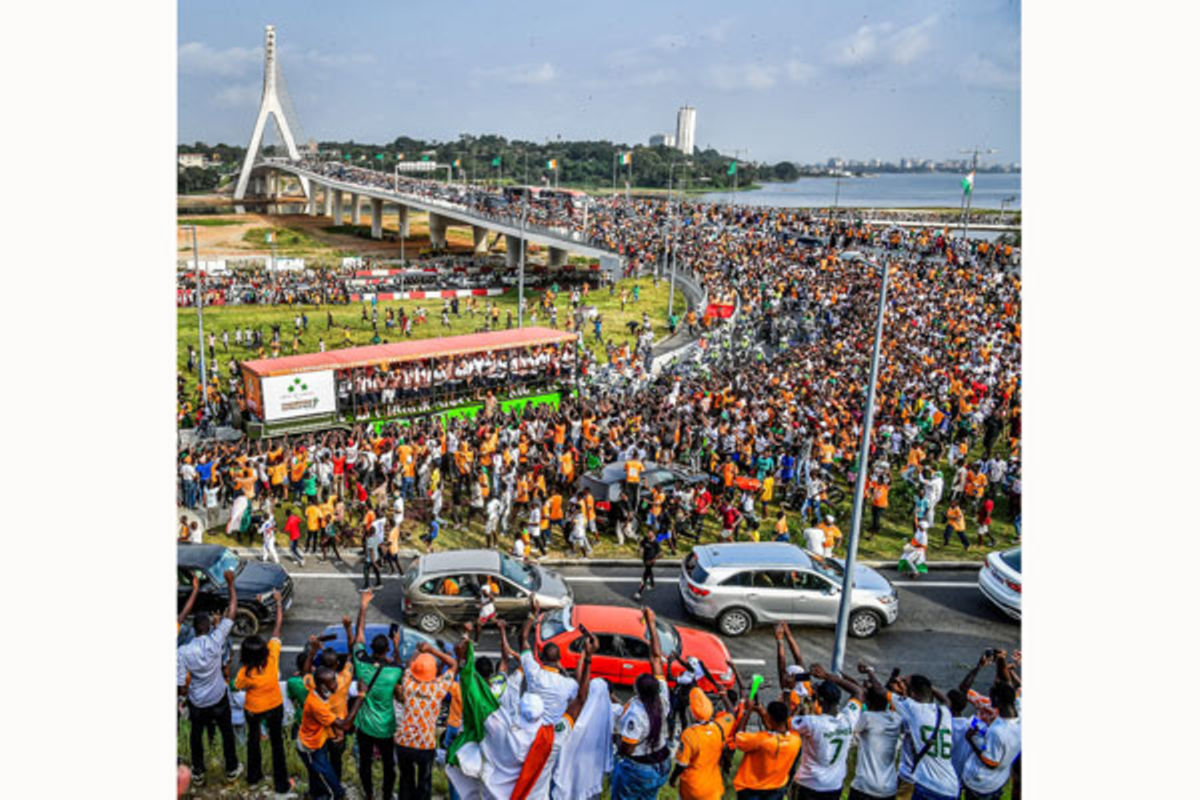 Ivory Coast parade through Abidjan, champions of Africa | The Citizen