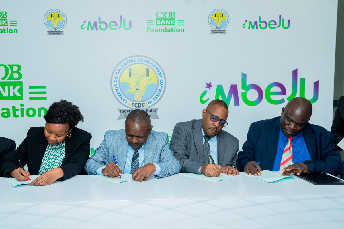 CRDB Bank Foundation, three entities sign deal to empower farmers | The ...