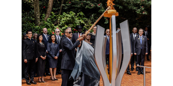 Kagame leads Rwanda genocide commemoration 30 years on | The Citizen