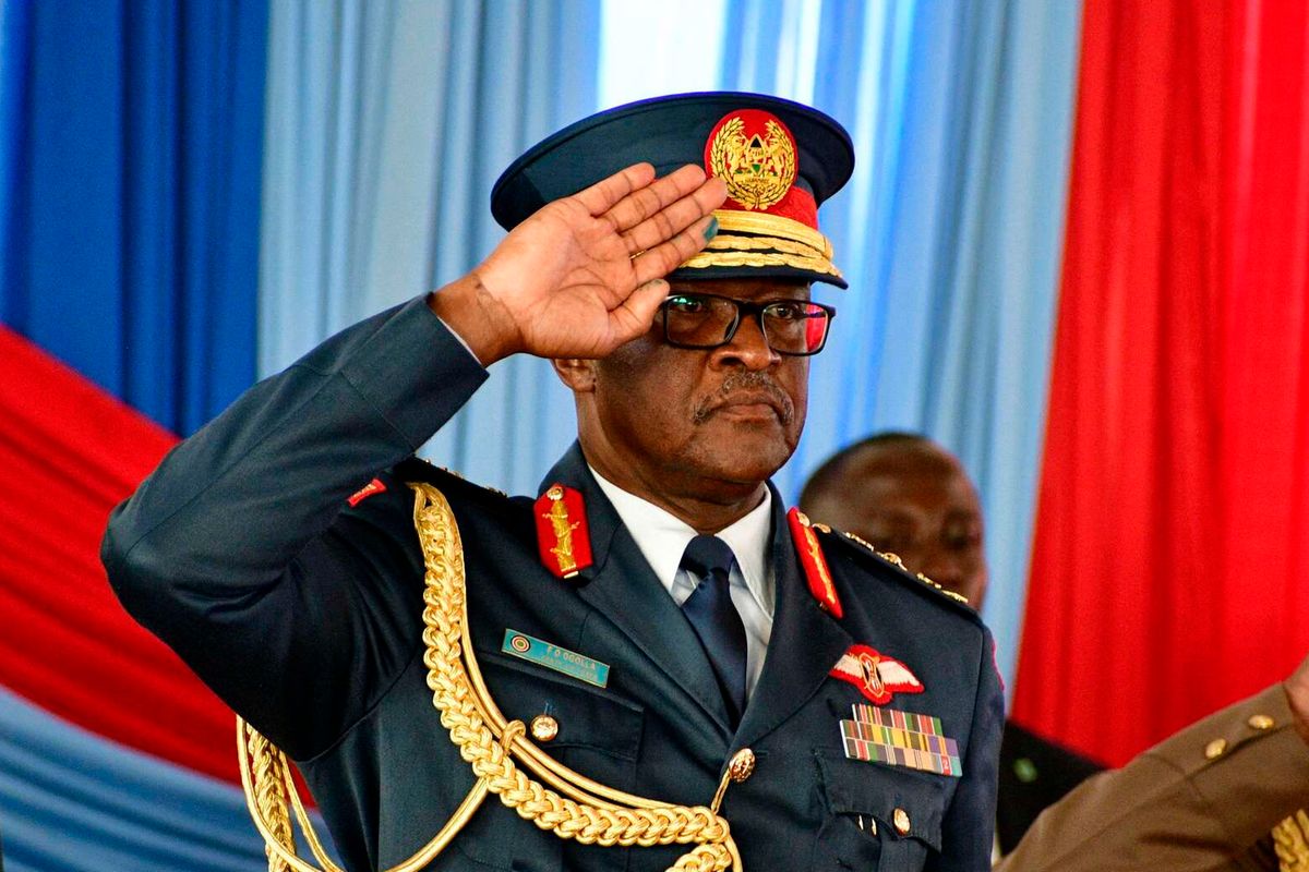 General Francis Ogolla: The first Kenyan military chief to die in ...
