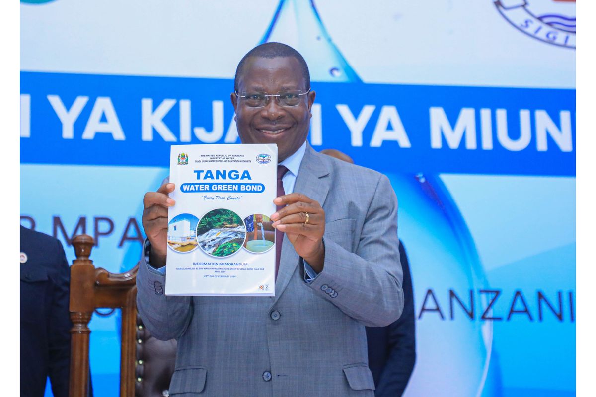 Inaugural Tanga water bond oversubscribed by 103 percent | The Citizen