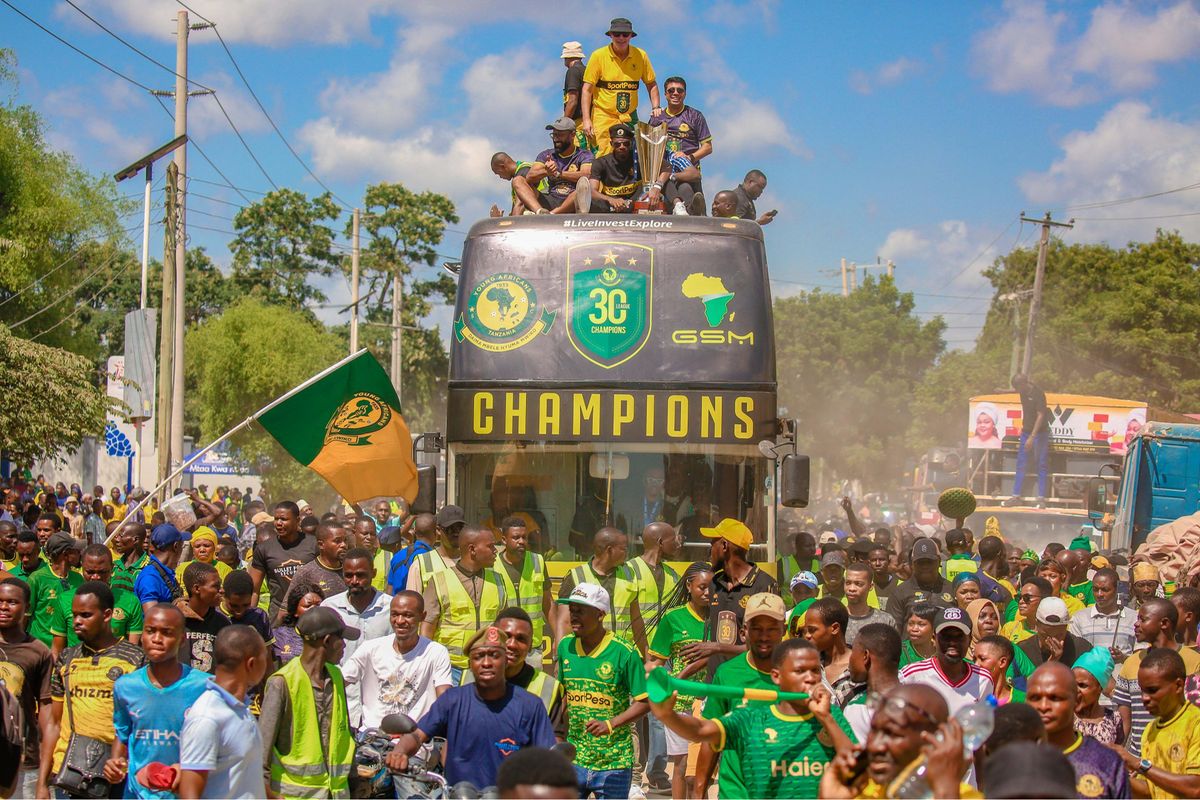 Yanga's 30th trophy parade brings Dar es Salaam to a standstill | The ...