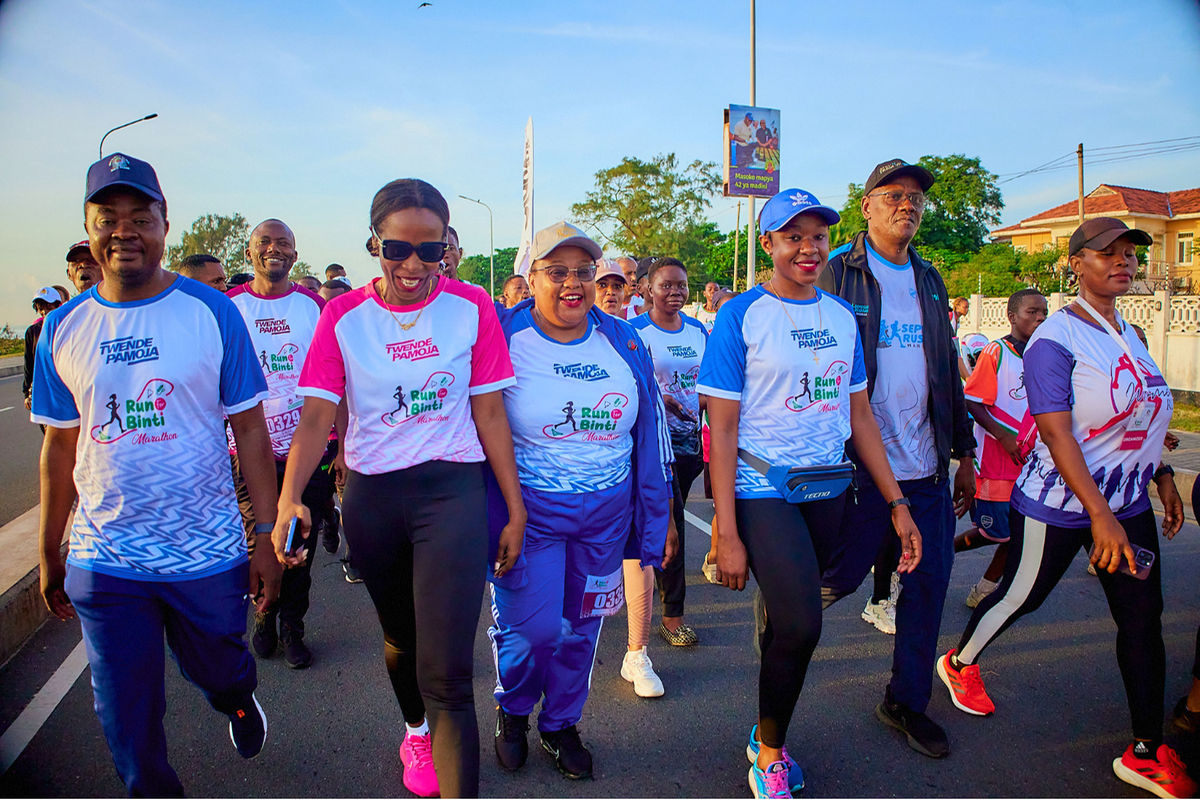 Hundreds take part in Dar’s Run for Binti Marathon | The Citizen