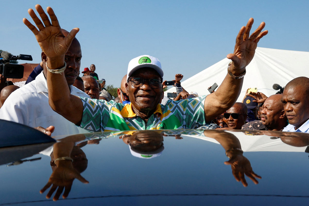Jacob Zuma's MK party becomes top disruptor in South Africa election ...
