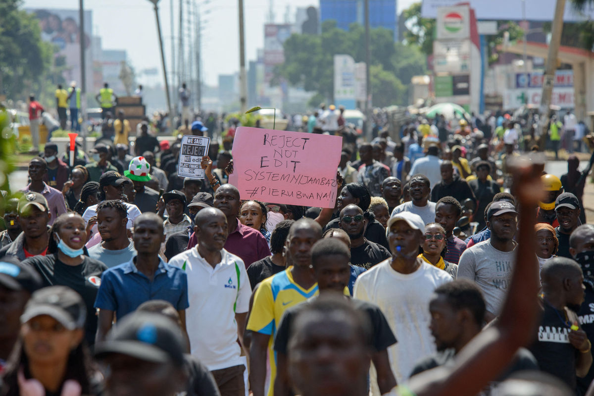 Thousands of young Kenyans protest tax hikes | The Citizen