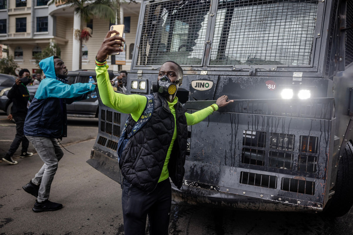Filming TikToks in tear gas: Kenya's Gen-Z protesters | The Citizen