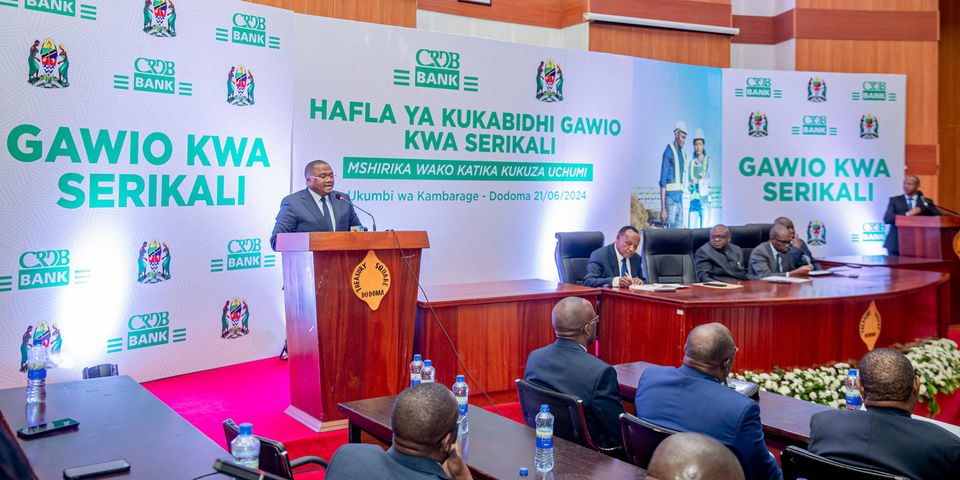 CRDB Bank cashes out Sh51.7 billion in dividend to Tanzania Government | The Citizen