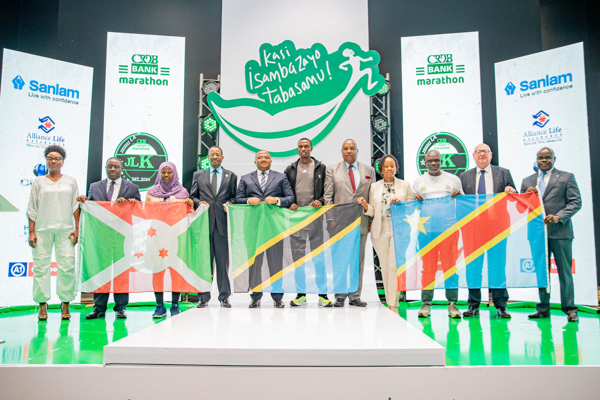 CRDB Bank earns praise for staging marathon in DR Congo and Burundi ...