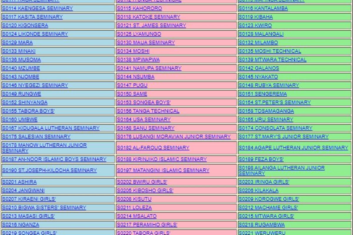 Necta releases Form Six results for 2024 | The Citizen