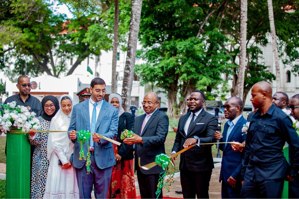 President Mwinyi inaugurates new Mnazi Mmoja gardens | The Citizen