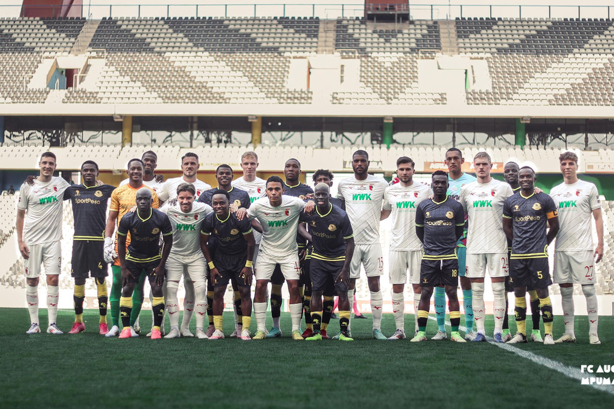 Gamondi in good spirits despite 2-1 Loss to FC Augsburg in South Africa ...