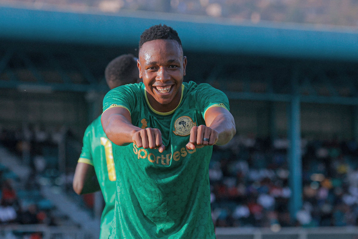 What Yanga's Dube said after scoring the lone goal against TS Galaxy ...