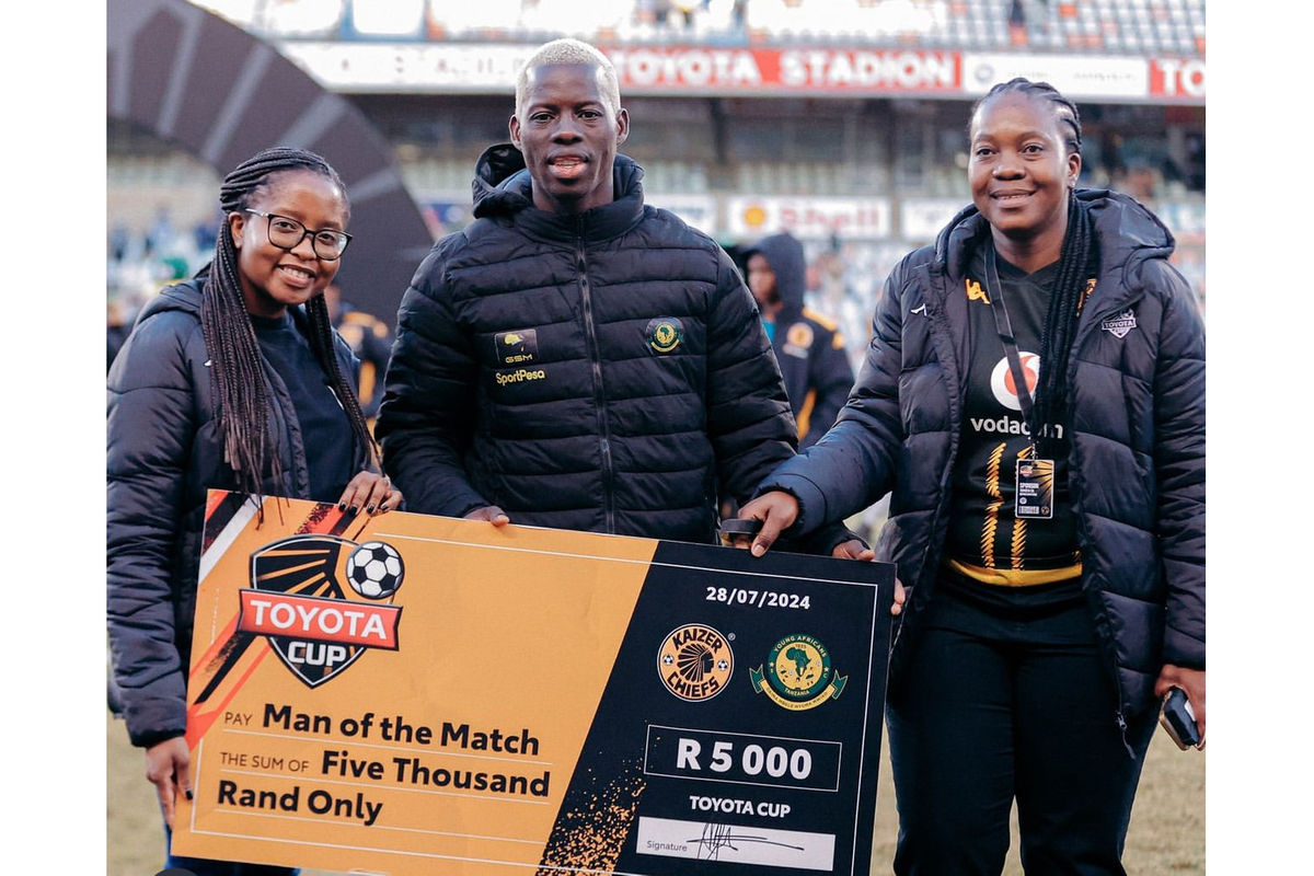 Aziz Ki wins his first award after scoring two goals against Kaizer ...