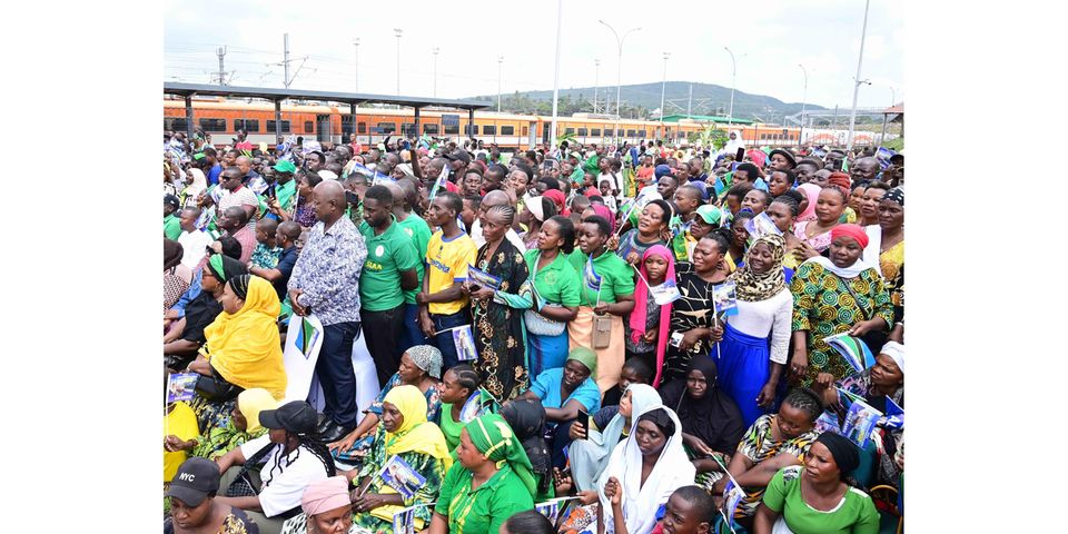 Launch of Tanzania's electric train services marks a new era of ...