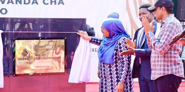Samia launches $300 million cigarette factory in new boost to Tanzanian ...