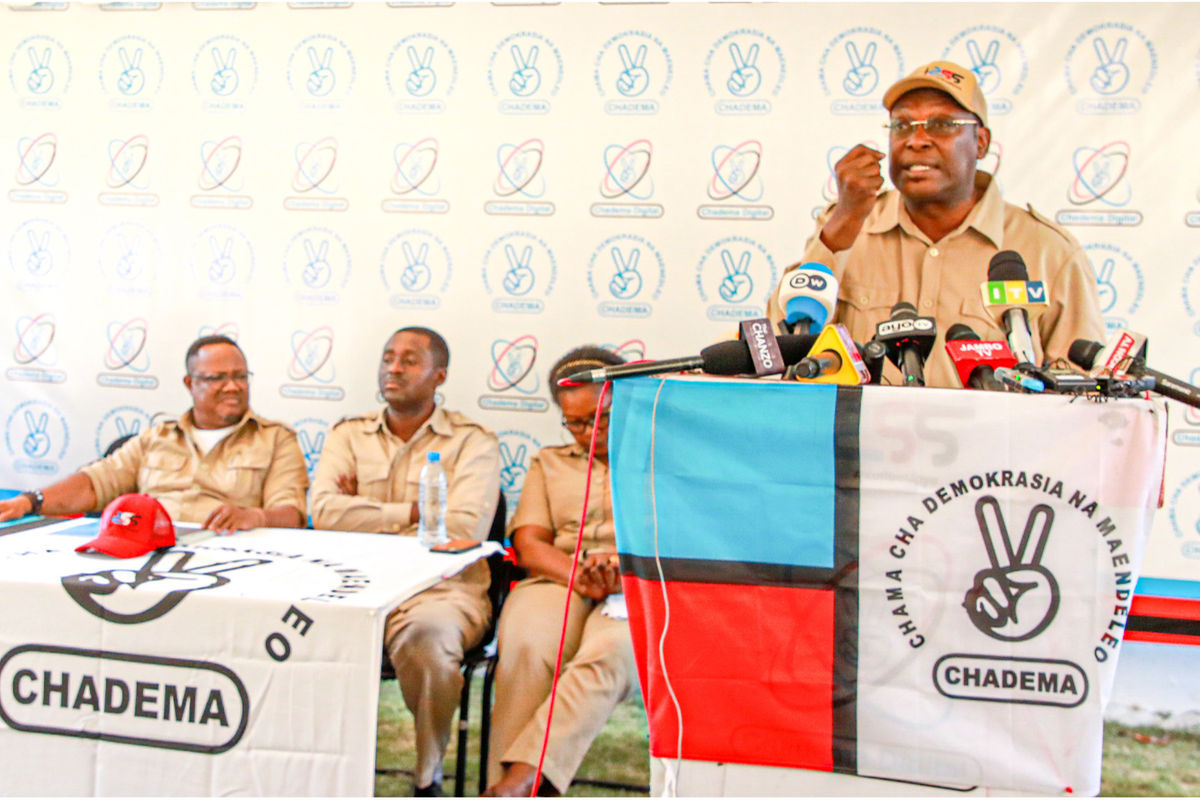 Chadema to sue top police officer, deputy registrar over youth meet ...