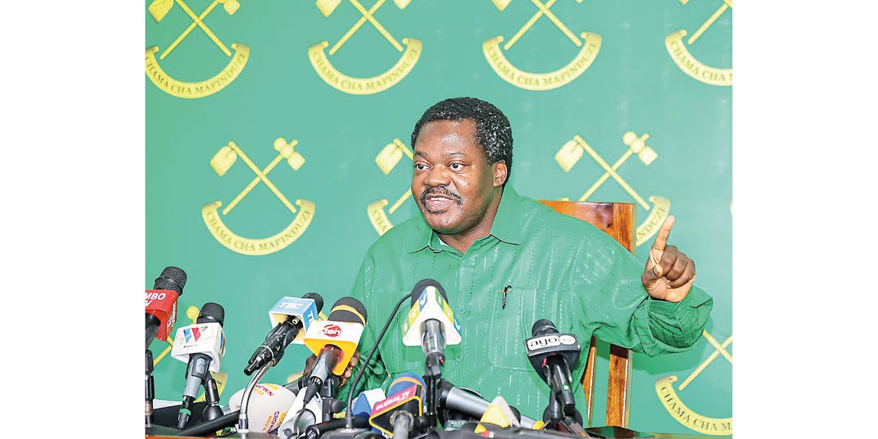 CCM's SG Nchimbi on working visit to Ethiopia | The Citizen