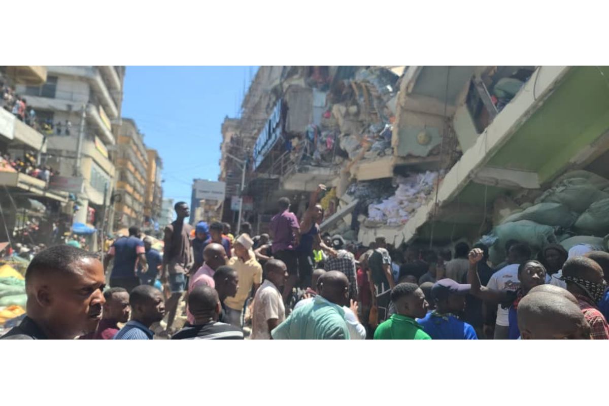 VIDEO: Four-storey building collapses in Tanzania’s Kariakoo: Rescue ...