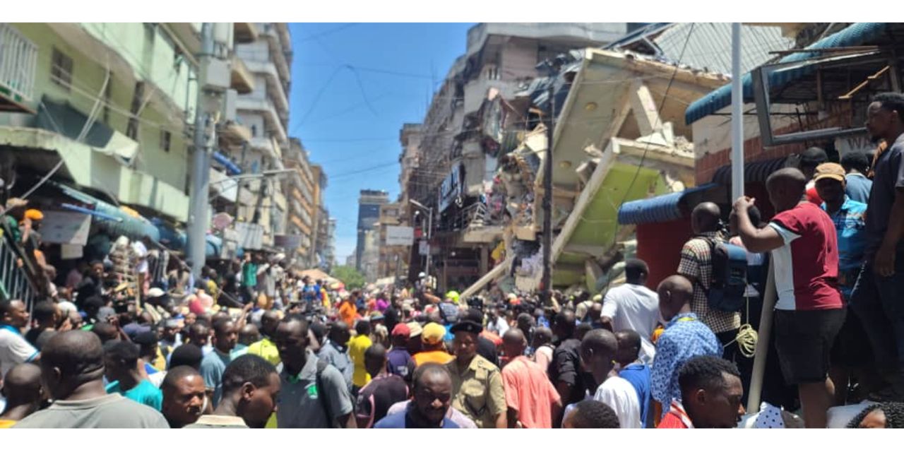 VIDEO: Four-storey building collapses in Tanzania’s Kariakoo: Rescue ...
