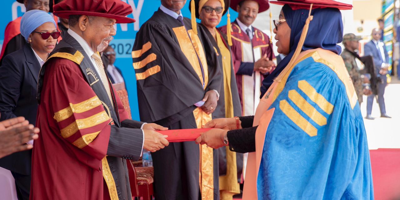 Why Mzumbe University awarded President Samia honorary doctorate | The ...